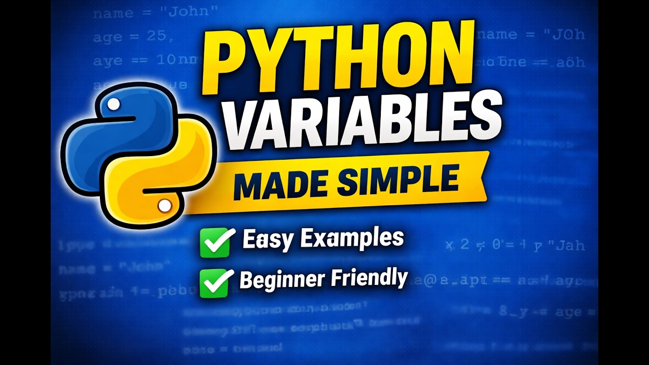 Variables in Python Simplified | Rules, Assignment & Examples