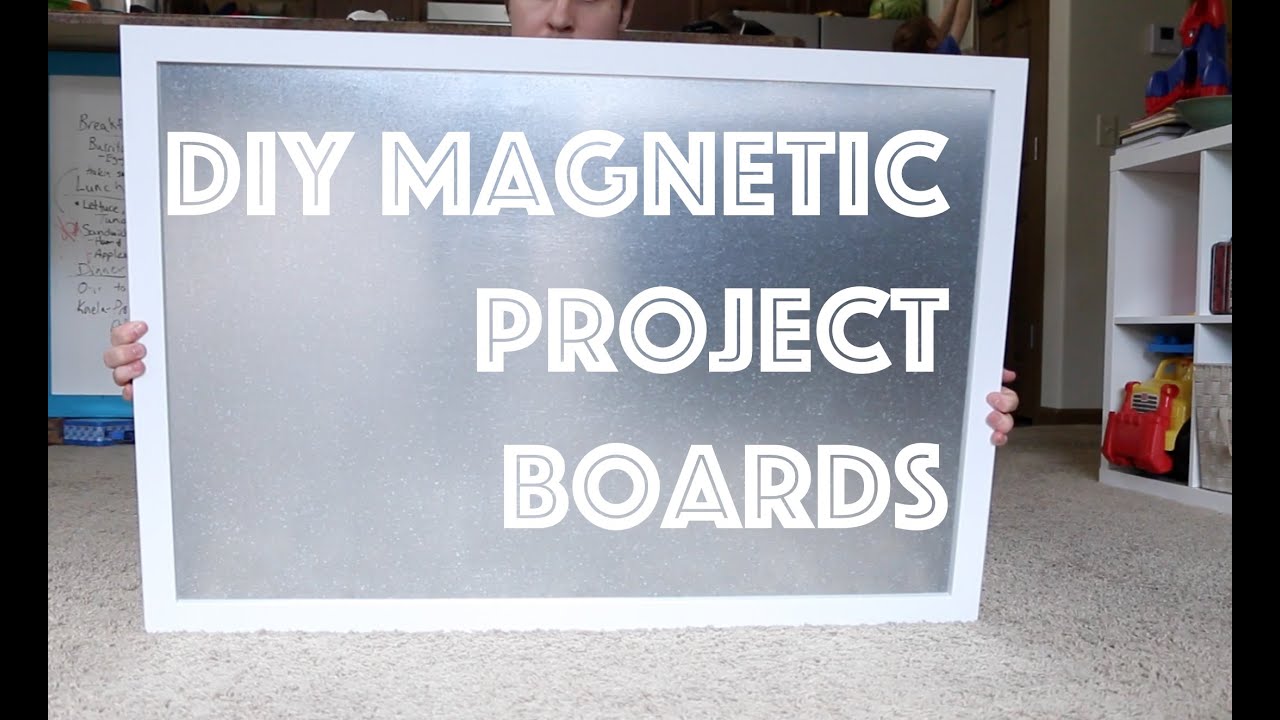 How To Make Magnetic Project Boards | The Imperfect Projects