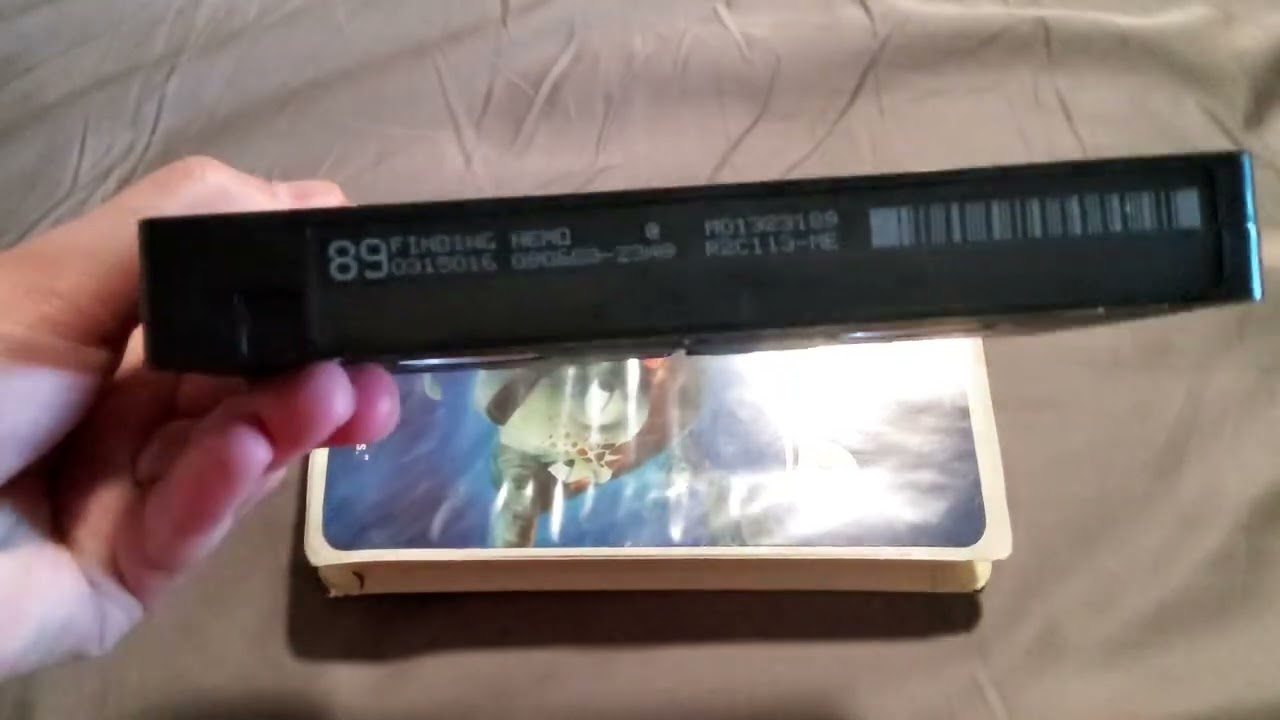 Finding Nemo (2003) VHS Overview