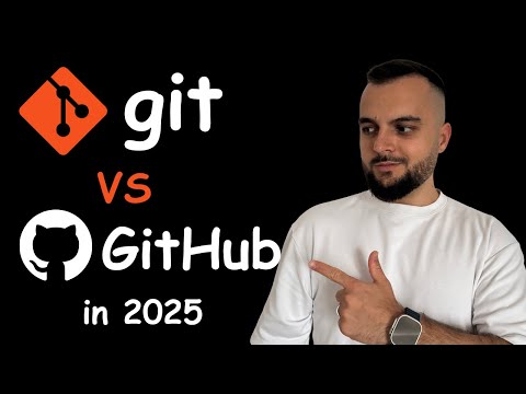 Git VS GitHub Made EASY for Beginners in 2025!