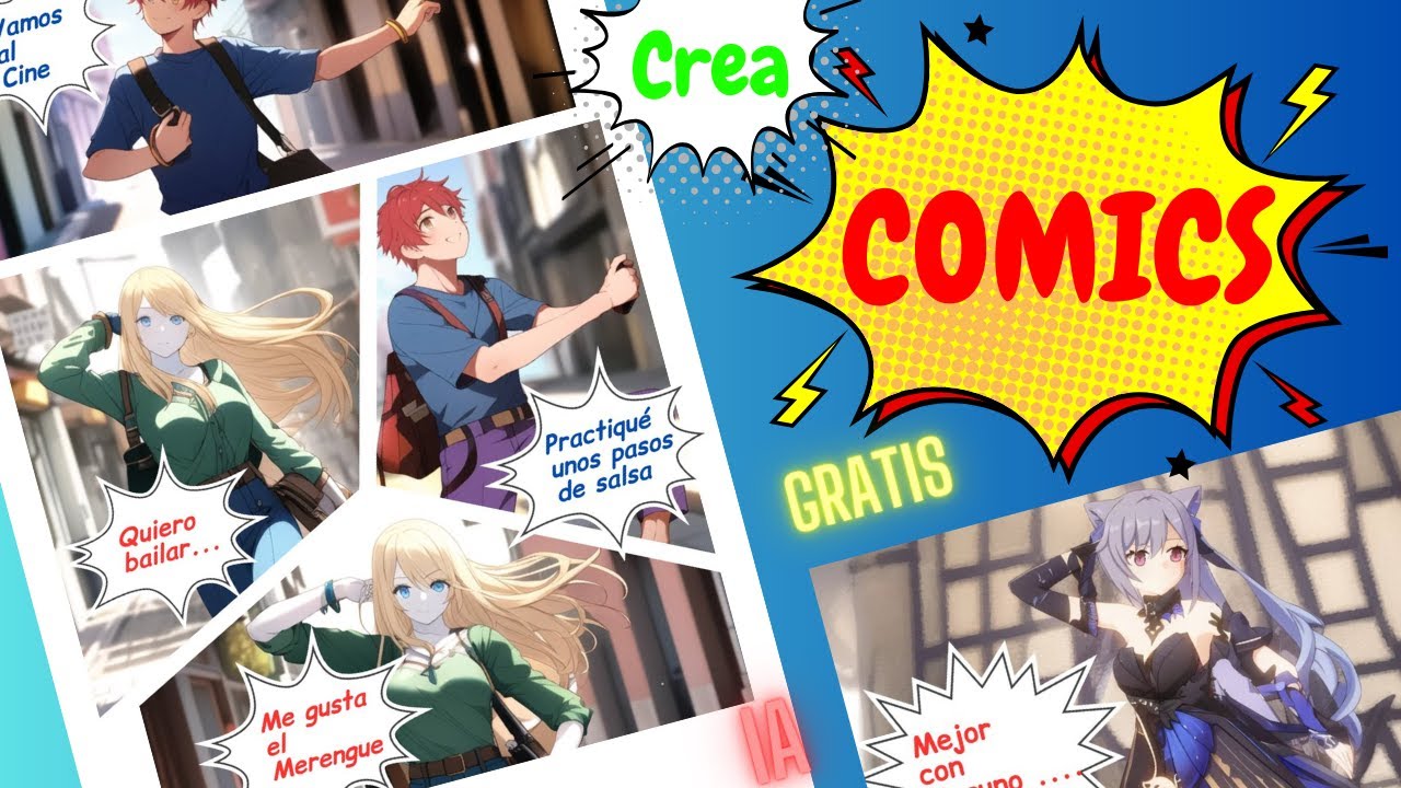 Cómo crear 💥 COMICS 💥 Gratis con Inteligencia Artificial