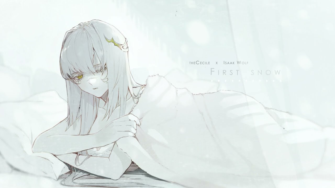 you wake up and the whole world is white. 