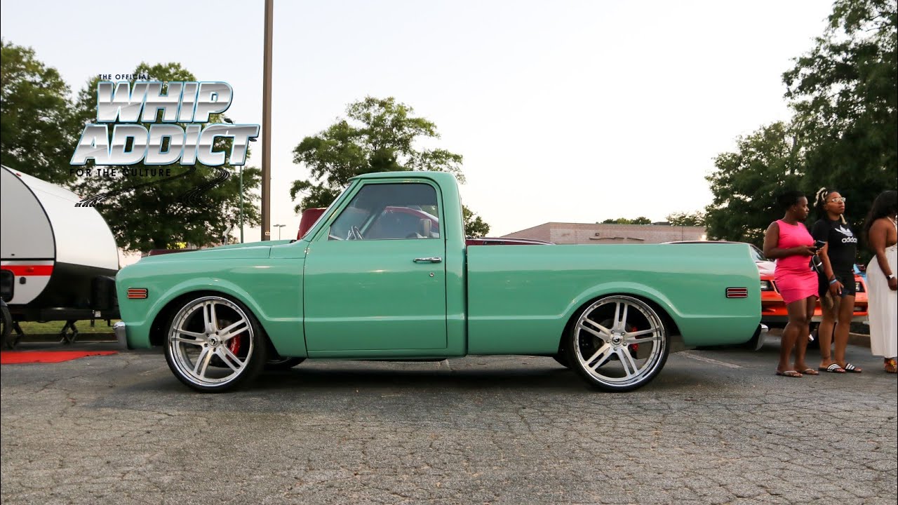 “New” Mint Green Chevy C10 Looks Properly Donk on Modern 24-Inch ...