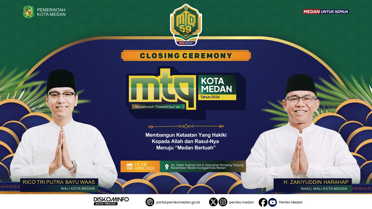 LIVE PENUTUPAN  MTQ KE 59 KOTA MEDAN