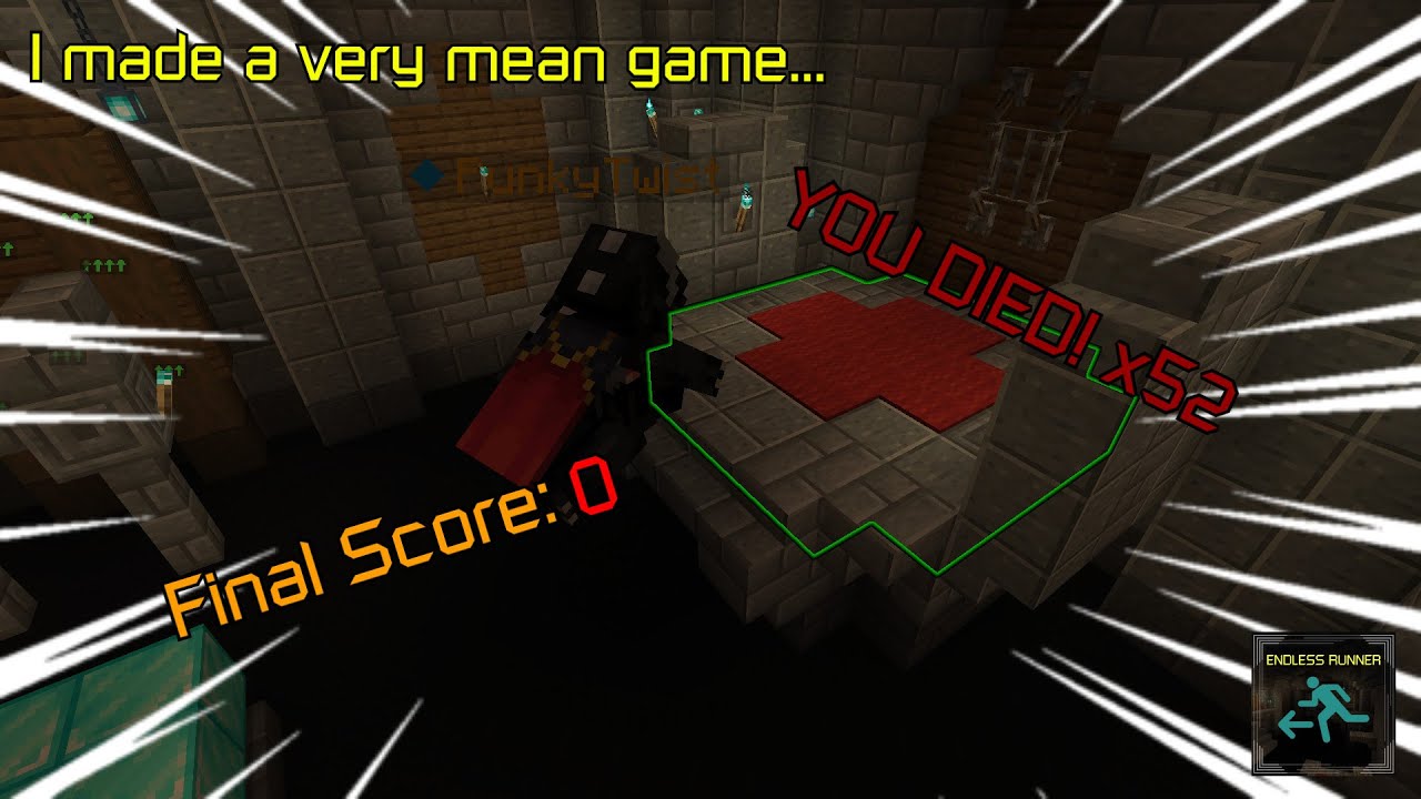 I made a very mean game... | Endless Runner