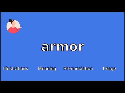 ARMOR - Meaning and Pronunciation