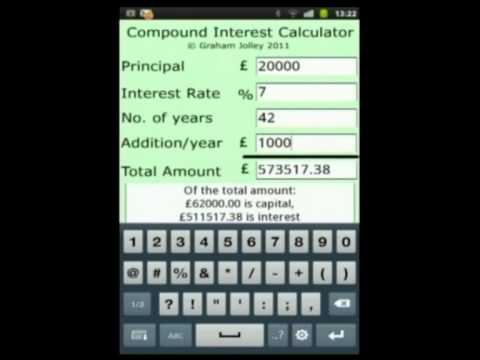 Simple Compound Continuous Interest Calculator | interestbotlife
