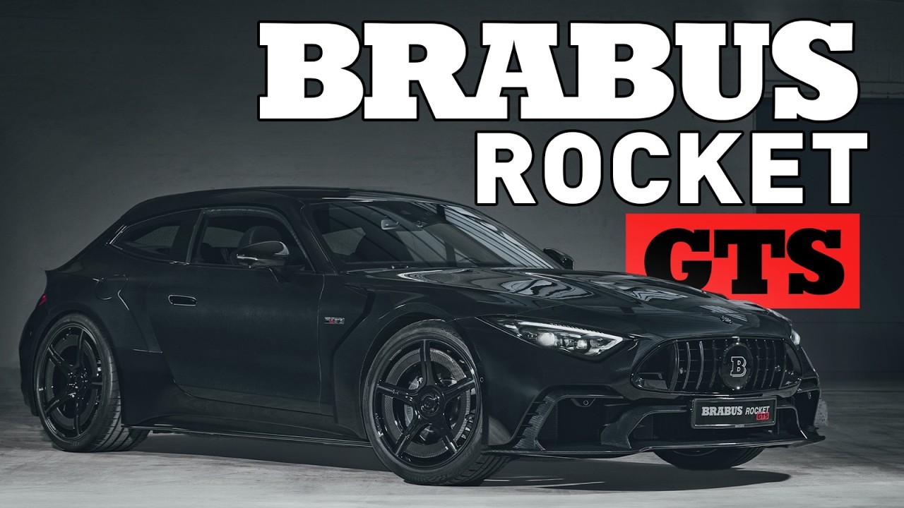 Brabus Rocket GTS Carbon Fiber Shooting Brake, the Million-Dollar V8 ...