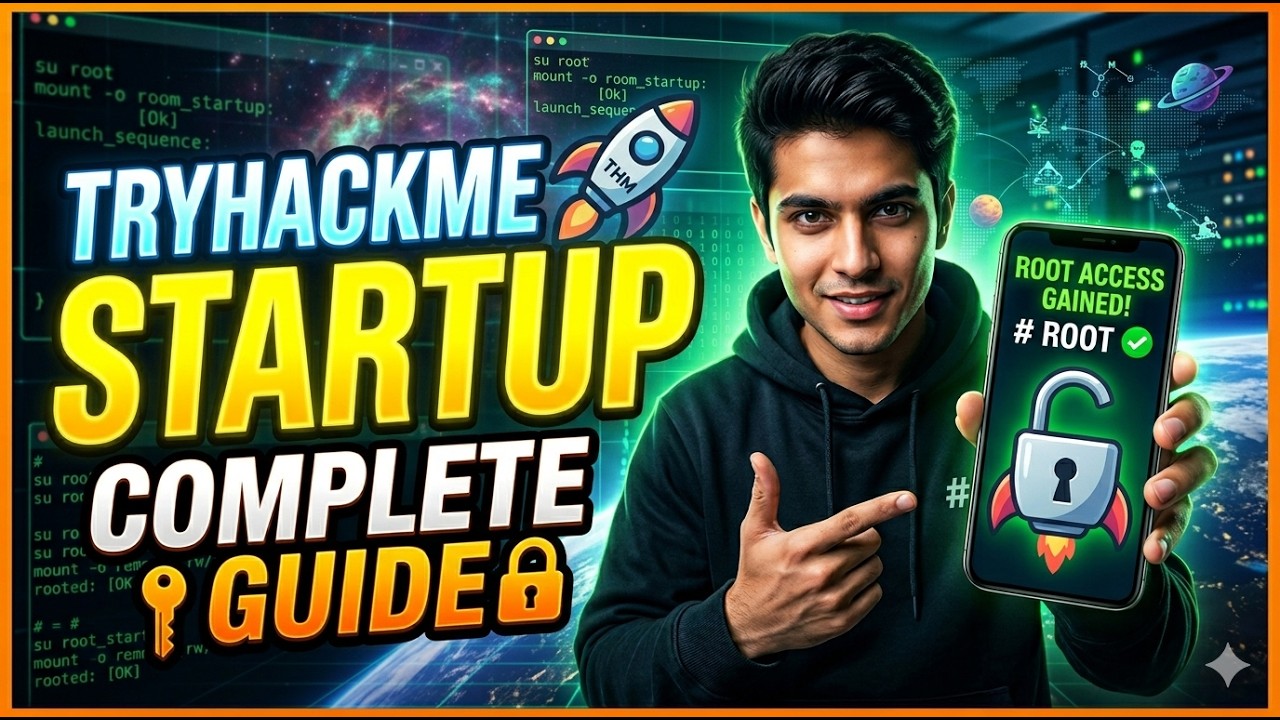 TryHackMe Startup Walkthrough | Full Exploit + Root Privilege Escalation