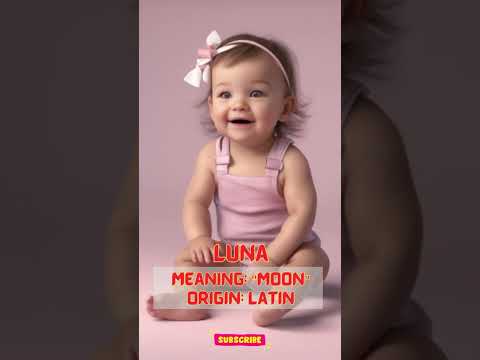 Baby Girl Names: 10 Exquisite Choices with Beautiful Meanings | Name Your Princess! #shorts #viral