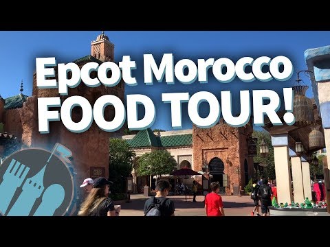 Disney World Food Tour: EVERY Food Location in Epcot's Morocco!