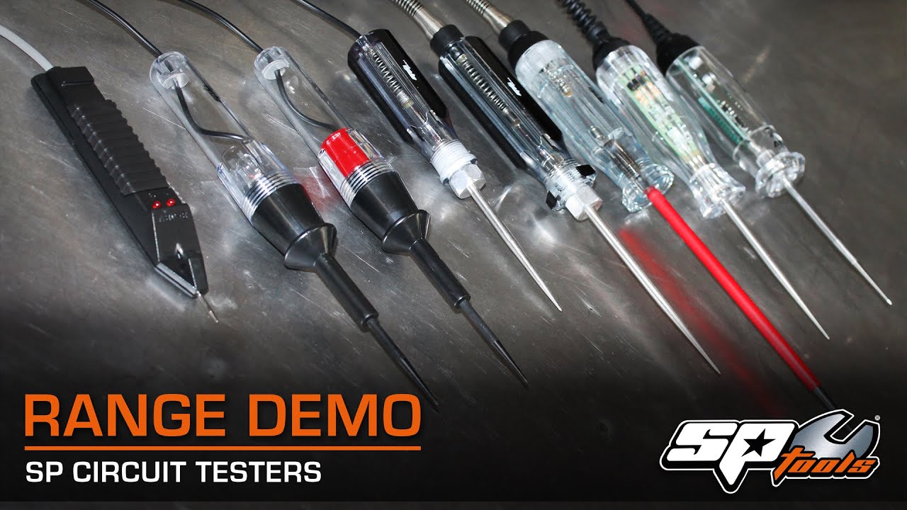 SP TOOLS - CIRCUIT TESTER RANGE - PRODUCT DEMONSTRATION