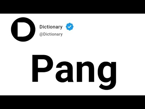 Pang Meaning In English