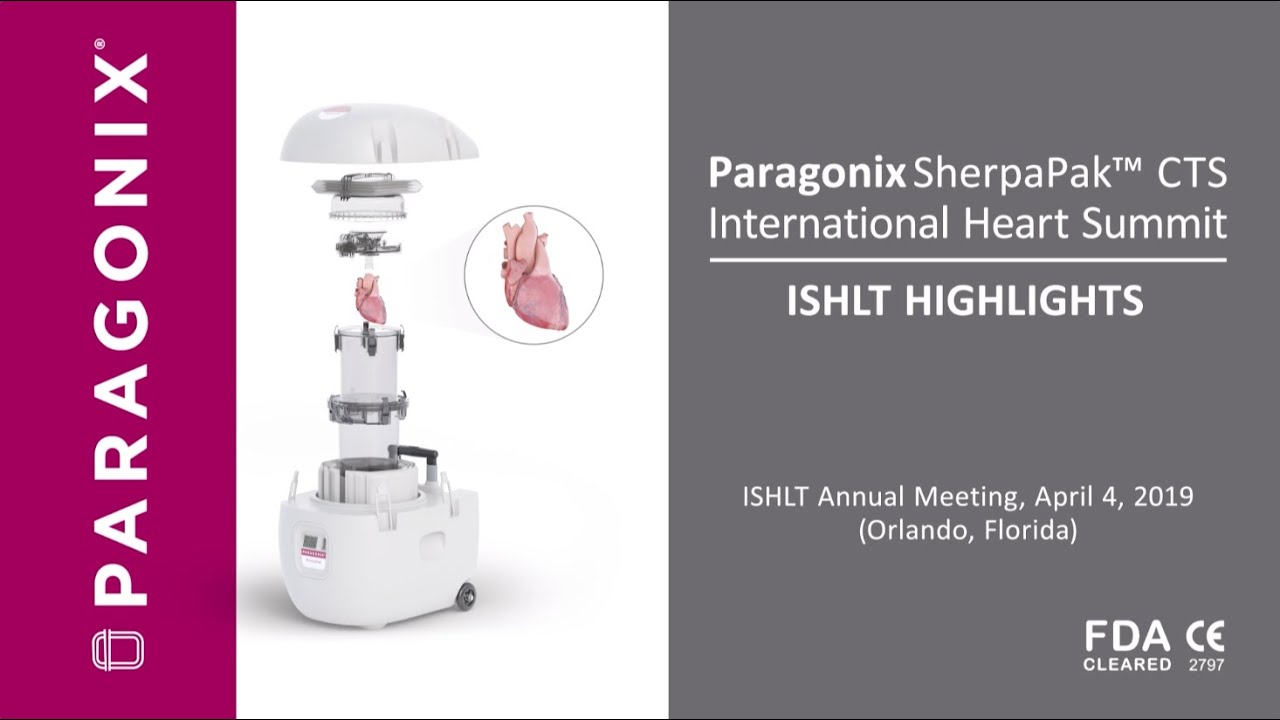 ISHLT Highlights: Paragonix SherpaPak™ Cardiac Transplant System
