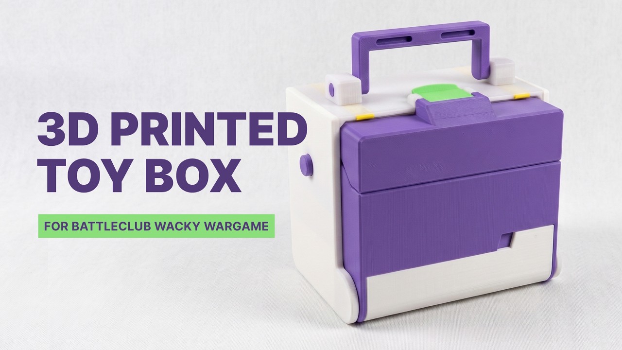 3D Printed Box for Wargame Miniatures