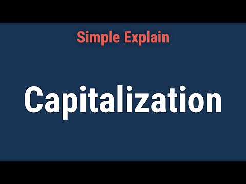 Capitalization: What It Is and What It Means When a Cost Is Capitalized