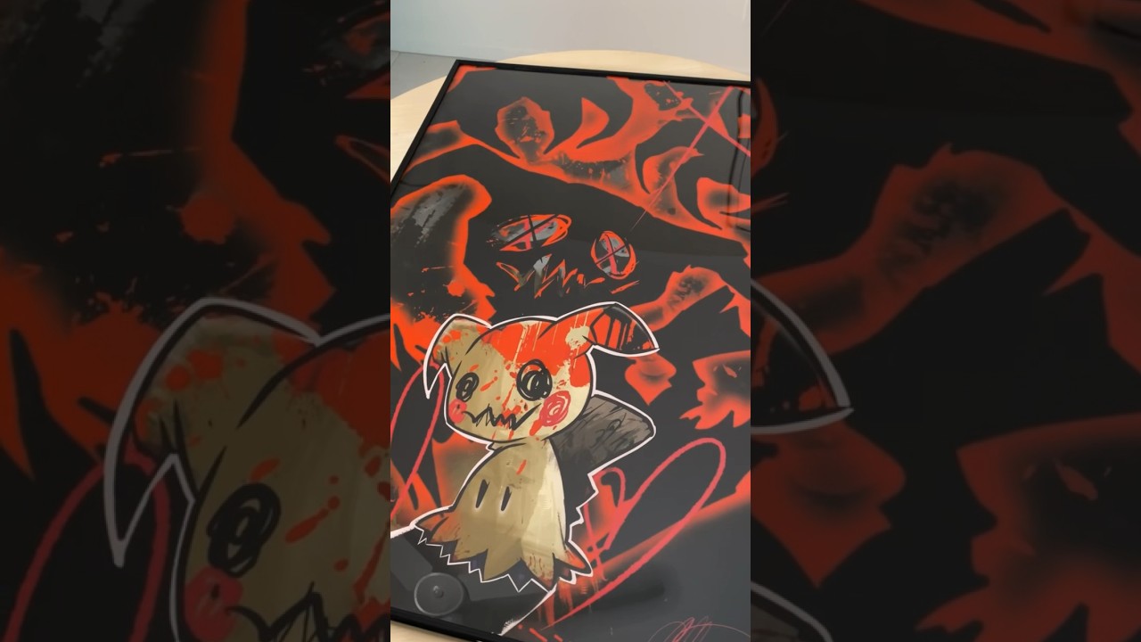 New artwork from Gottasketchemall 😮‍💨😮‍💨 #pokemon #mimikyu #pokemonart #pokémon #shorts #fyp