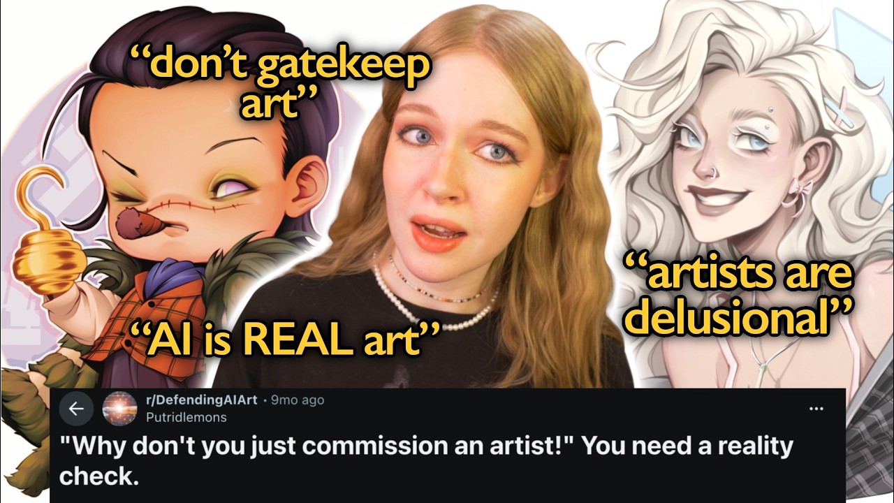 ARTIST Reacts to People Defending AI 