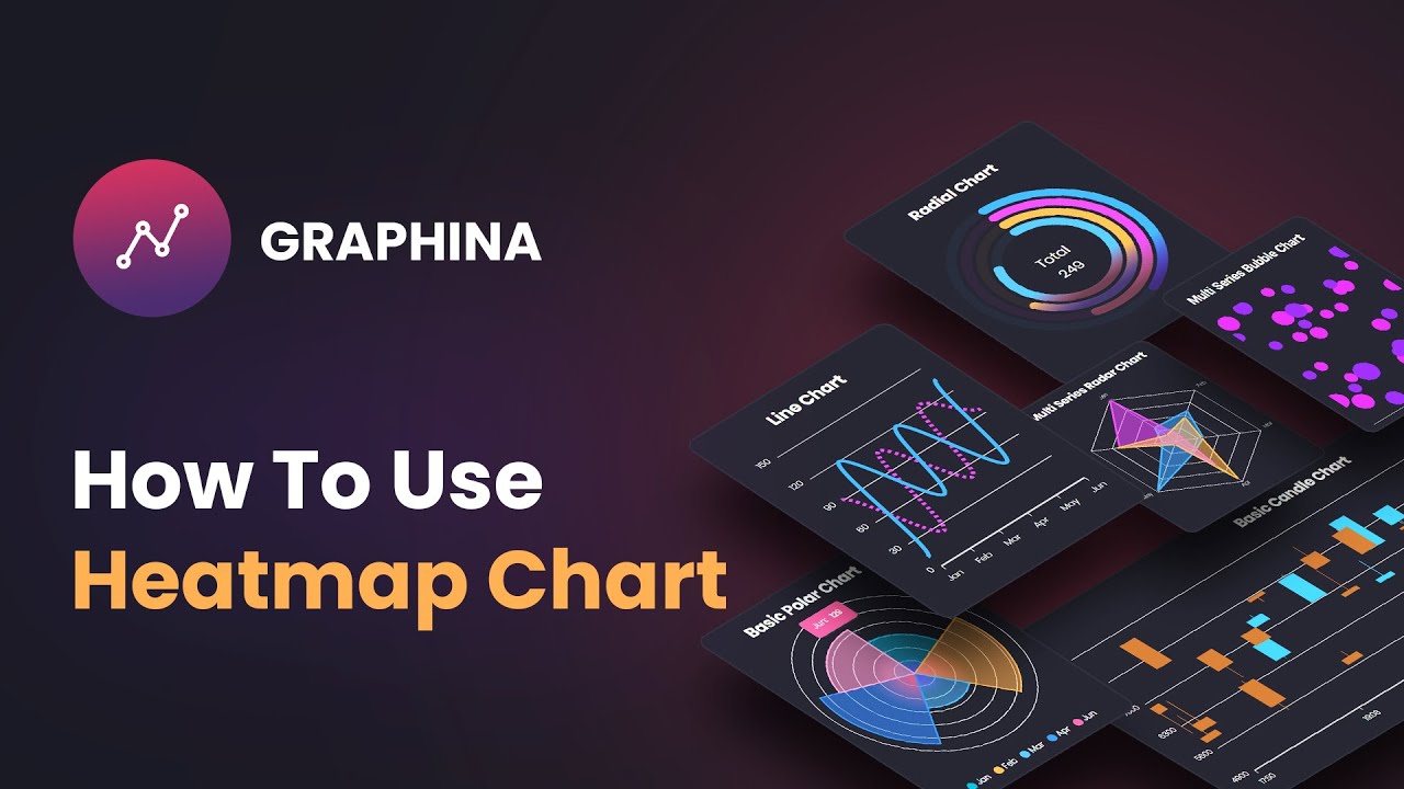 Graphina | How To Customize Heatmap Chart - Tutorial 10 | Iqonic Design