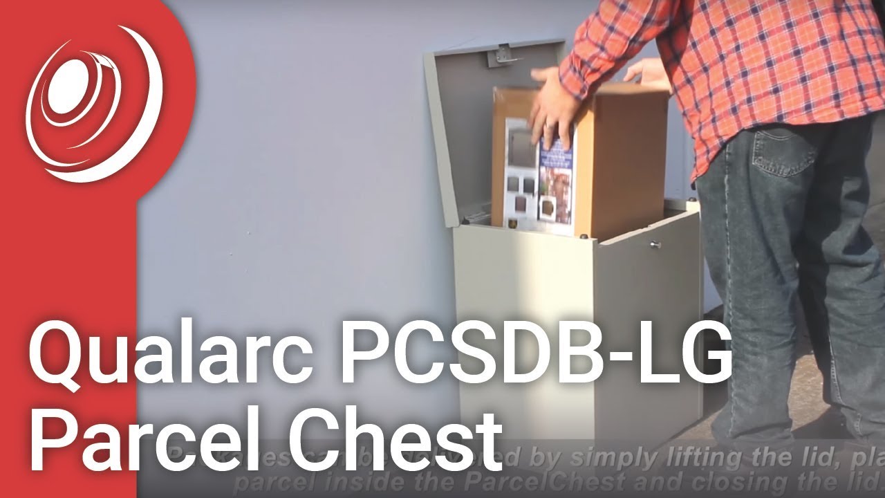 Qualarc PCSDB-LG Parcel Chest Secure Delivery Box (Large Size)