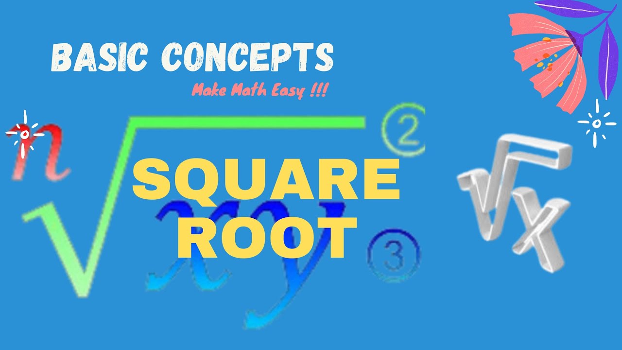 Square Root (Definition, Notation, Examples) | Math Clinic