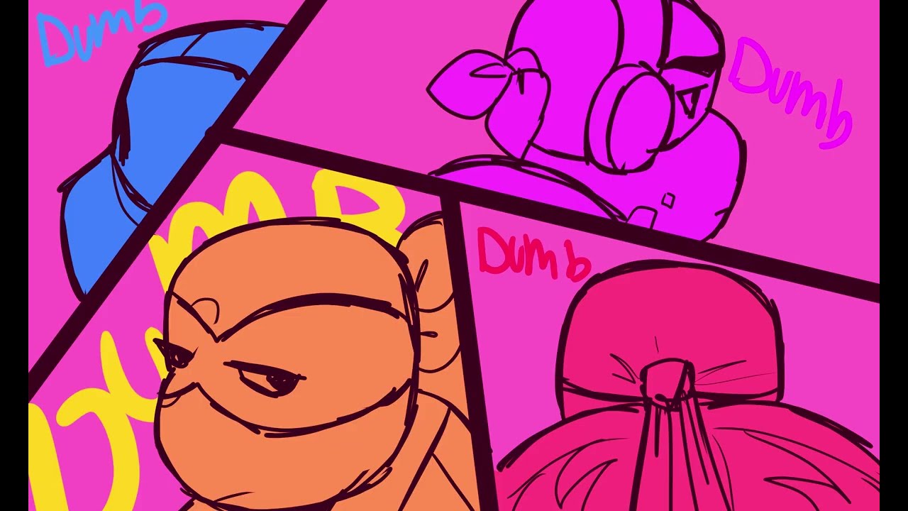 EVERYONE IS DUMB | ROTTMNT animation