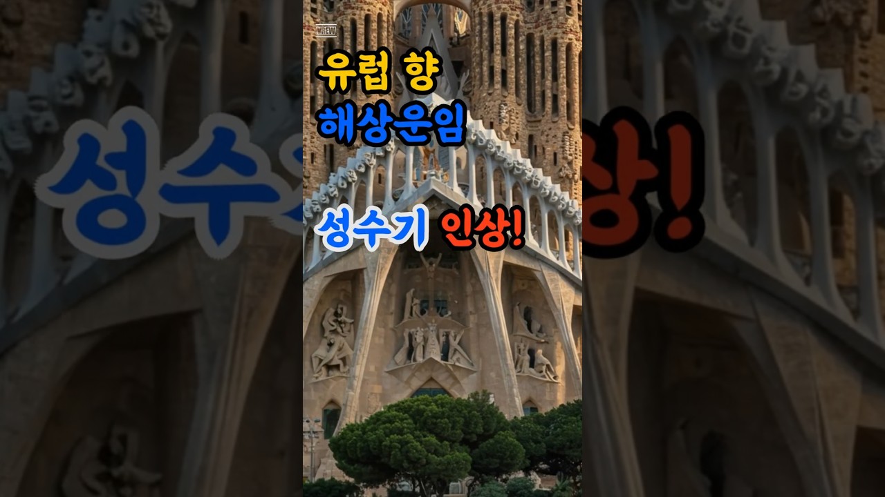 📦 “🚢 2025년 7월 상반기 부산→유럽 해상운임 대폭 인상! 놓치면 손해?”