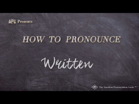 How to Pronounce Written (Real Life Examples!)