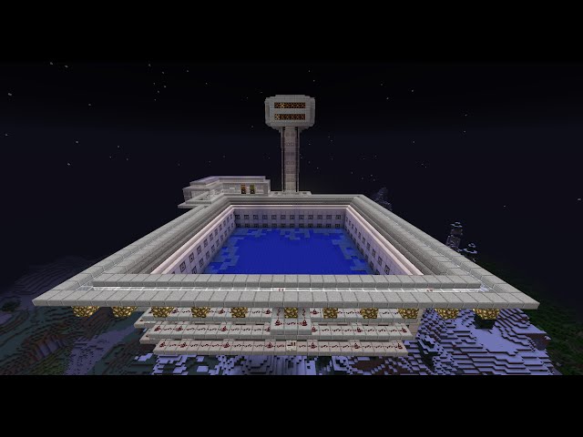 Vanilla Automatic Ice Tank Minecraft Map