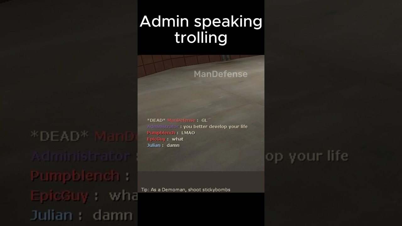 administrator is talking