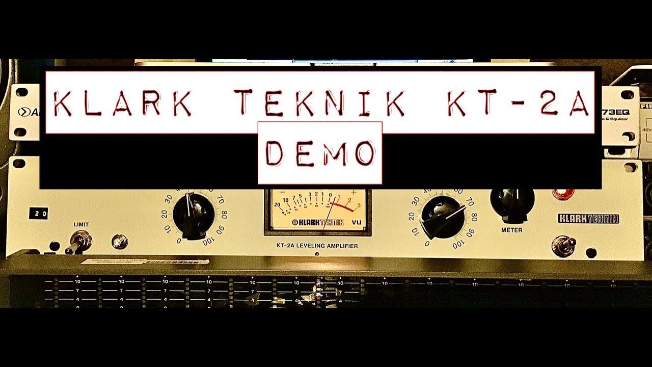 Klark Teknik 2A-KT компрессор студийный купить в Москве в интернет ...