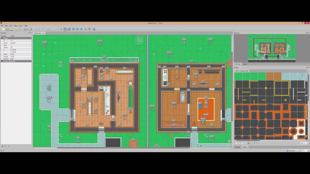 First Map using Tiled, Python, Pygame