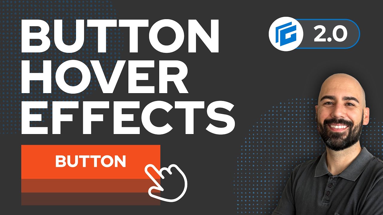 4 Hover Effects for Buttons using GenerateBlocks Global Styles