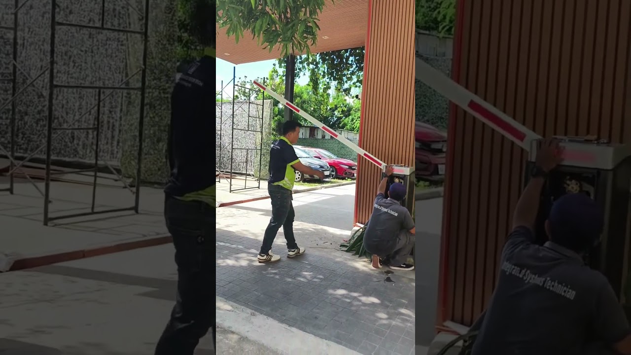 RFID Automatic Boom Barrier Gate Supply and Installation for JECO Development Corp.