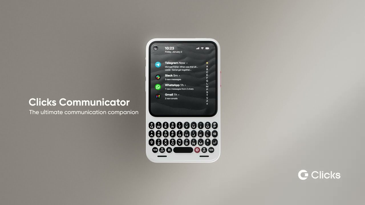 Clicks Communicator | 3D product teaser