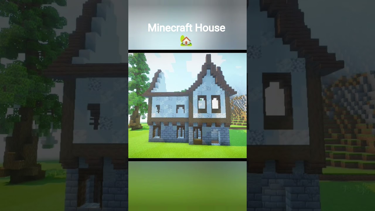 Minecraft House Tutorial 🏠 #minecraft #minecraftbuilding