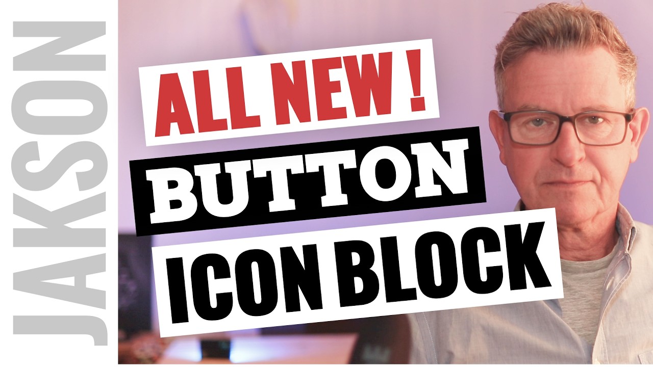 New Button Block Icons in WordPress!