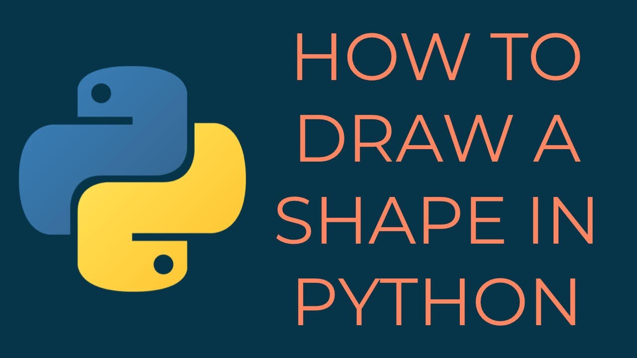 How to draw a shape in Python using Turtle
