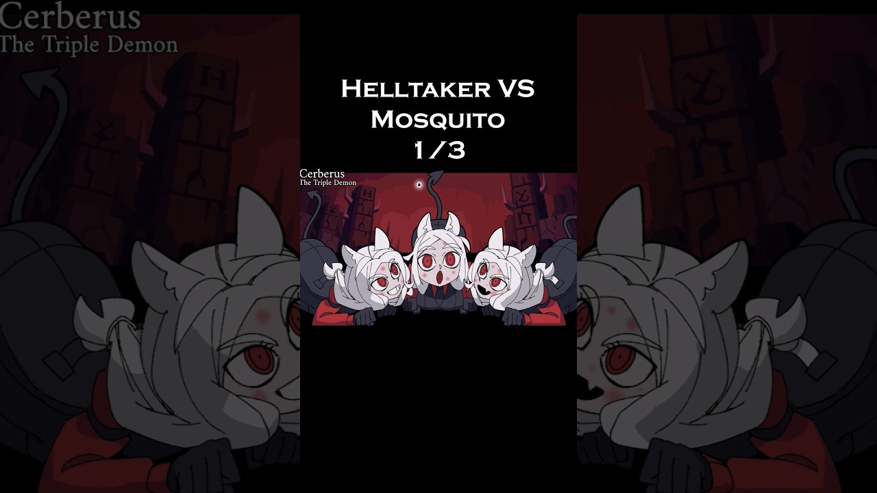 Helltaker VS Mosquito 1/3 #Helltaker #animation #shorts