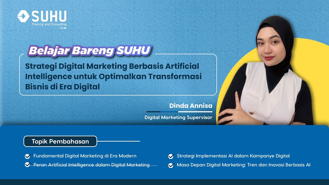 Webinar Strategi Digital Marketing Berbasis Artificial Intelligence