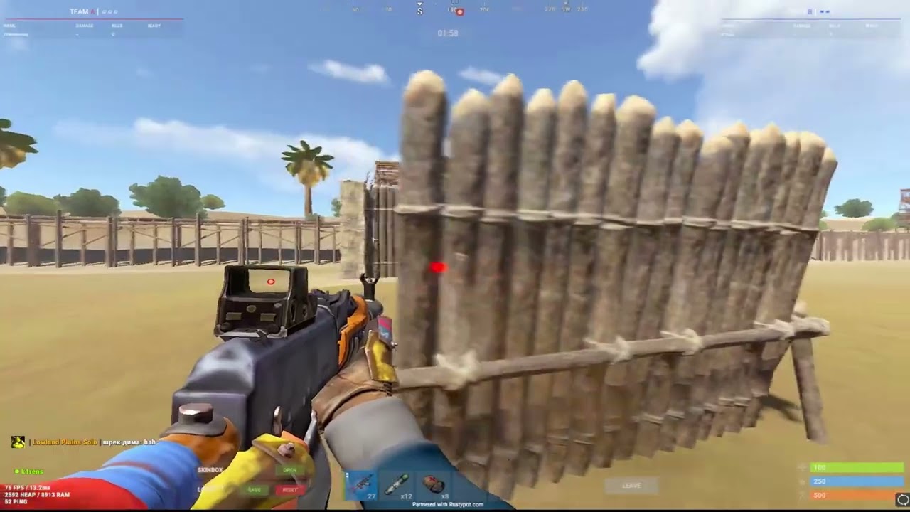 Rust Highlights #5 | 2.8k hourse | Combat\Facepunch