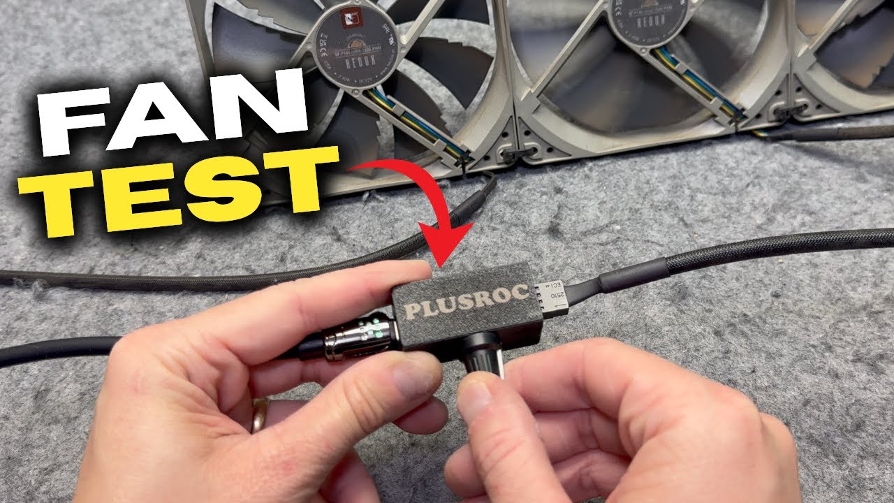 2026 best PC Fan Controller - USB-C Powers 4 Fans?! PlusRoc PWM Hub (Lite) Review
