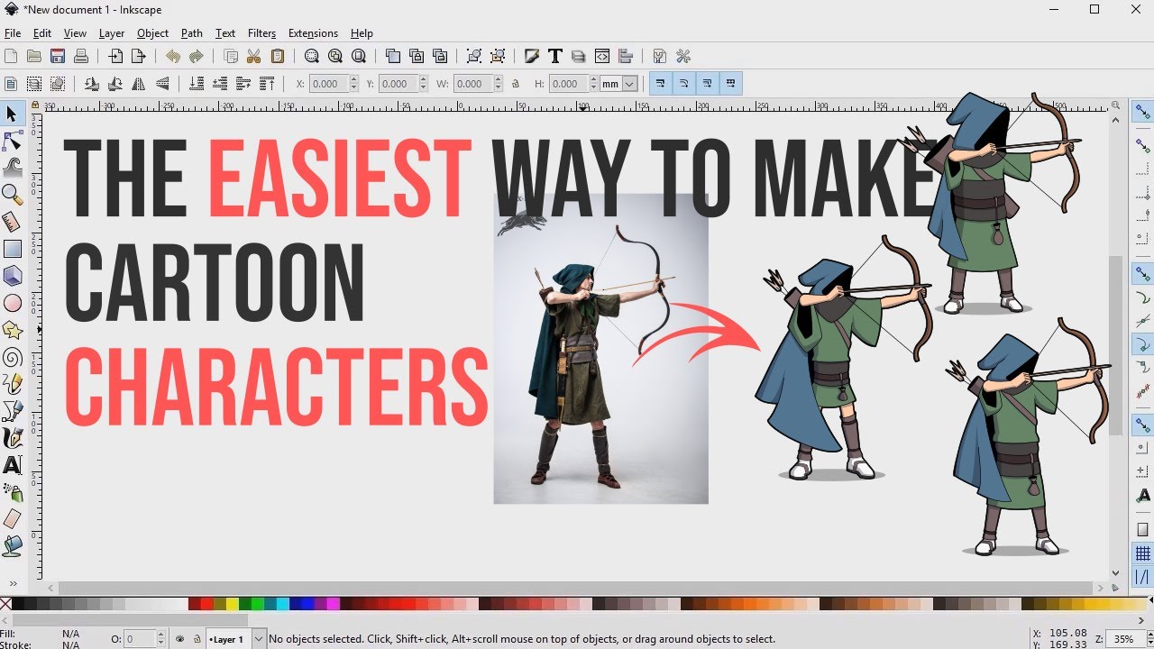 How to Transform a Picture Into Cartoon Characters Easily