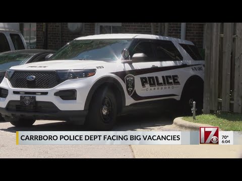 Carrboro Police Department facing big vacancies