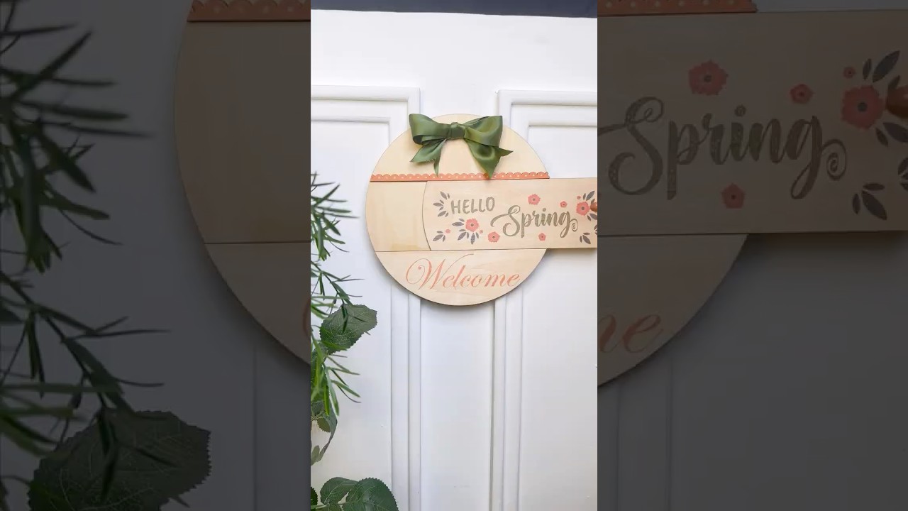 DIY Interchangeable Door Signs for Every Holiday with xTool M1 Ultra