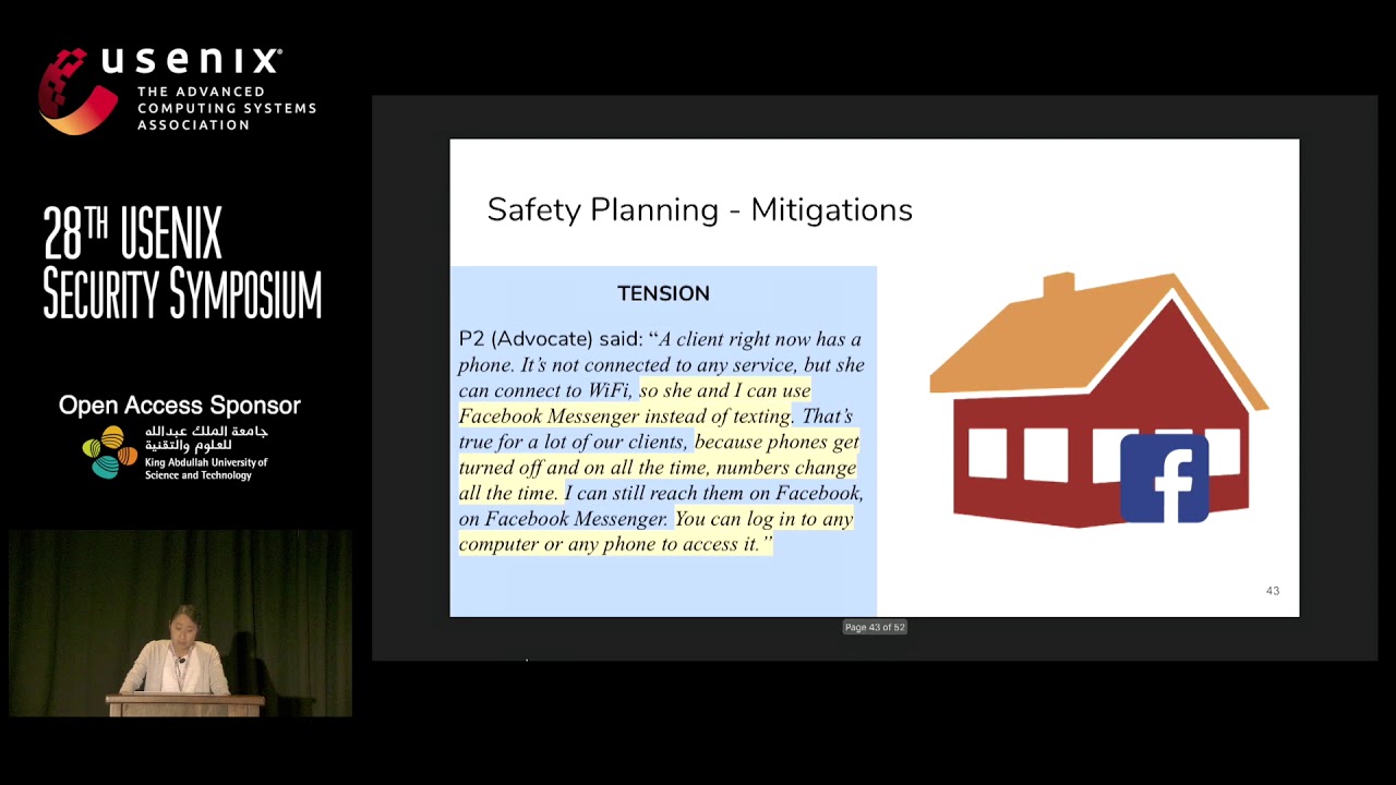 USENIX Security '19 - Computer Security and Privacy in the Interactions Between Victim