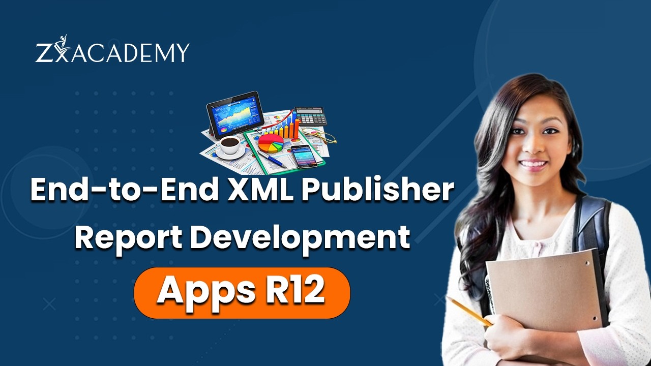 Oracle Apps R12 XML Publisher Report Development | End-to-End Step-by-Step Tutorial