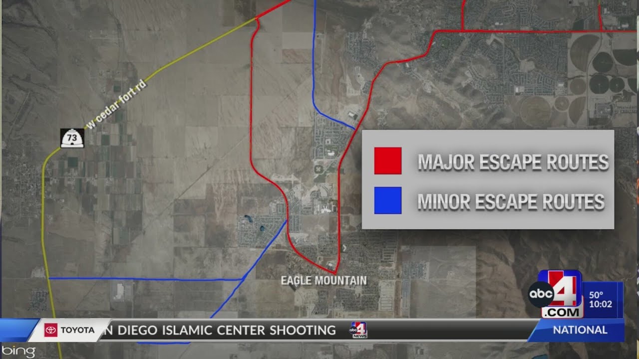 Eagle Mountain faced with limited emergency evacuation routes