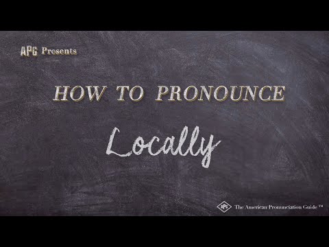 How to Pronounce Locally (Real Life Examples!)