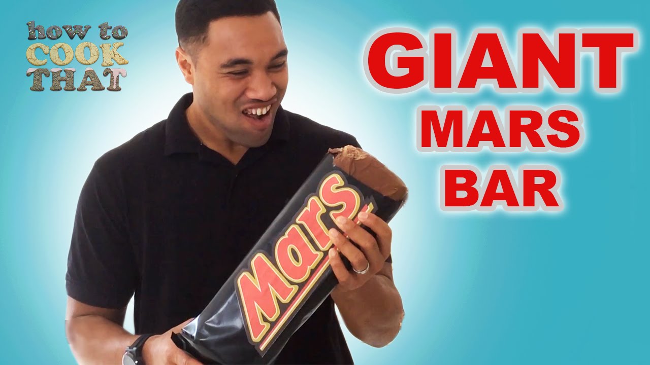 GIANT MARS BAR / MILKY WAY RECIPE How To Cook That Ann Reardon